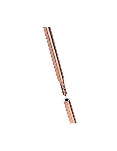 16mm diameter copper earth stake | Llamptech